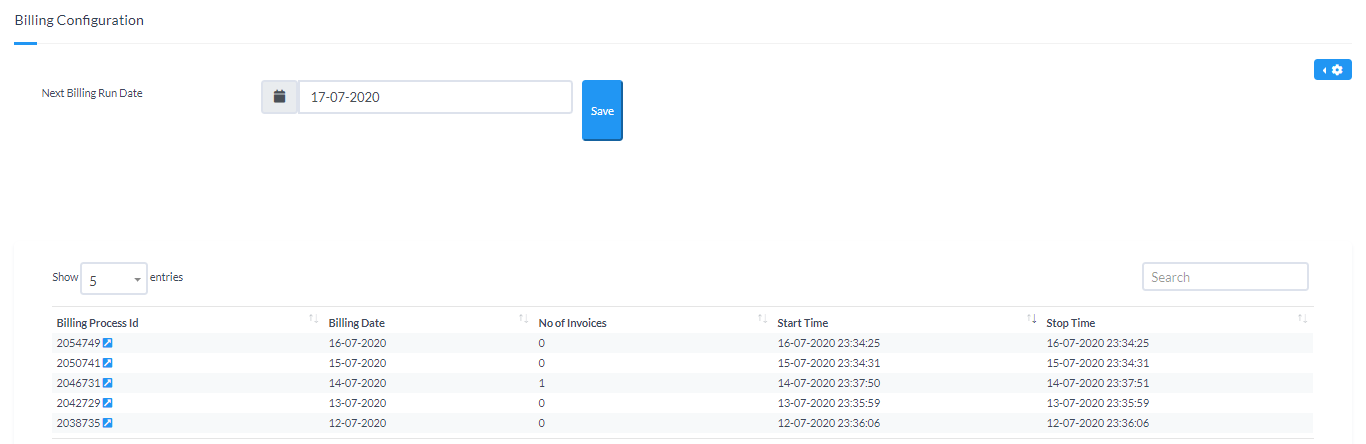 Billing configuration - Documentation - Jaze ISP Manager